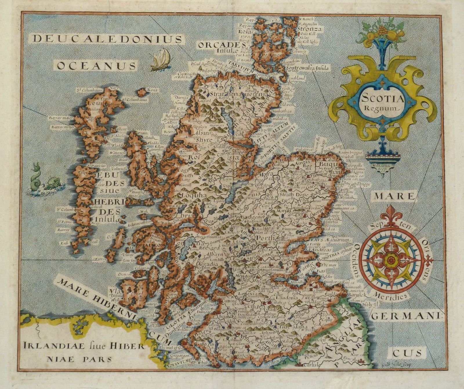 Whole of Scotland | Antique Maps | Gillmark Gallery